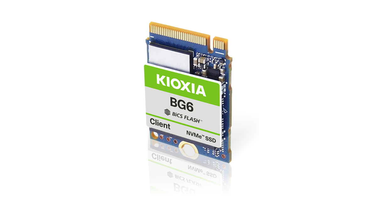 Kioxia 發佈全新 BG6 系列用戶端固態硬碟 (SSD)，為主流市場帶來 PCIe® 4.0 的效能提升和價格優勢 | Business Wire