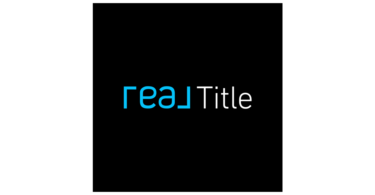 Real Title Continues its Nationwide Expansion | Business Wire