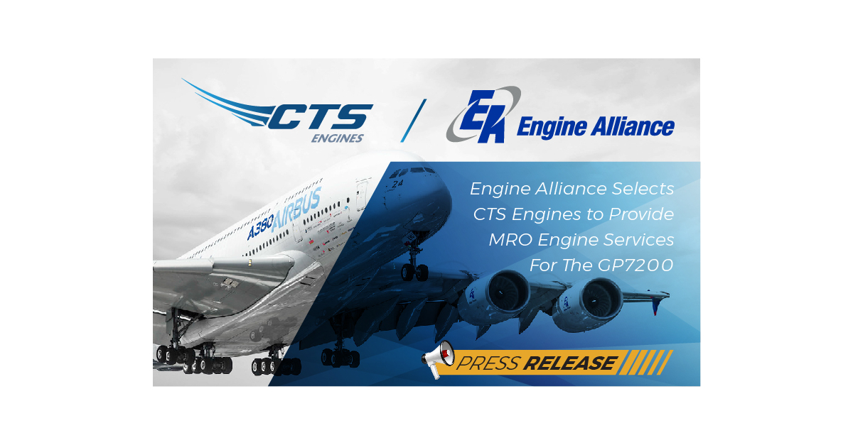 Engine Alliance elige a CTS Engines como proveedor de servicios de ...