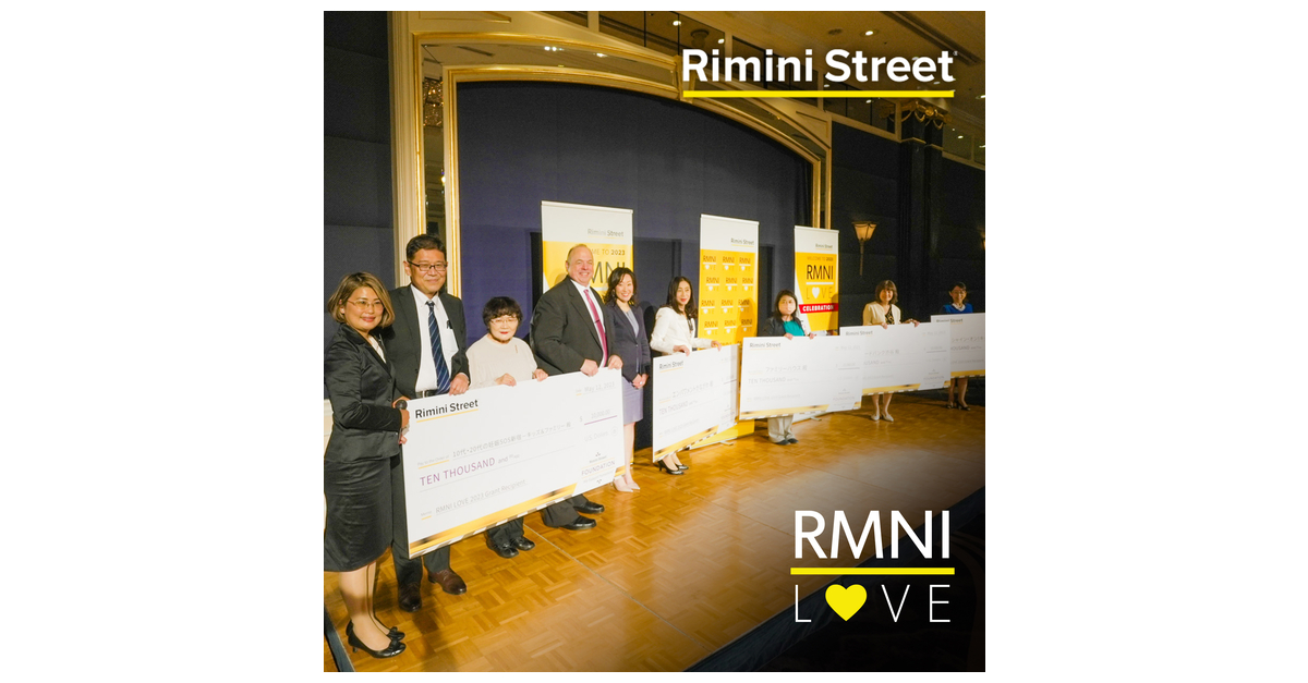 Rimini Street gibt die Gewinner des mit 50.000 US-Dollar dotierten ...