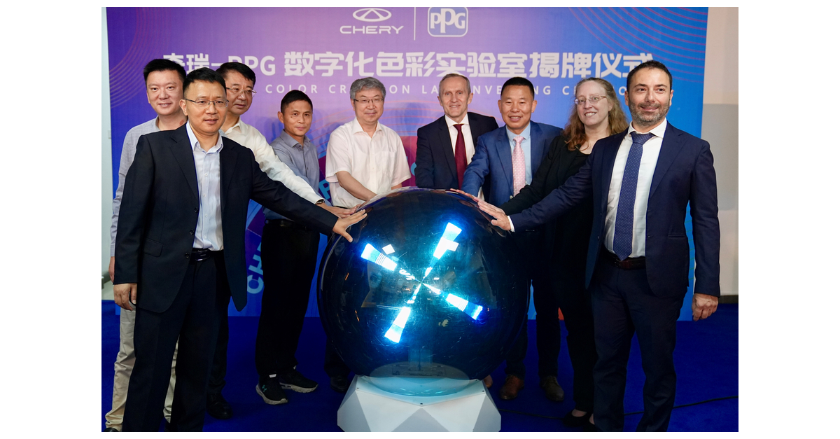 PPG ouvre un laboratoire de création de couleurs avec Chery Automobile ...