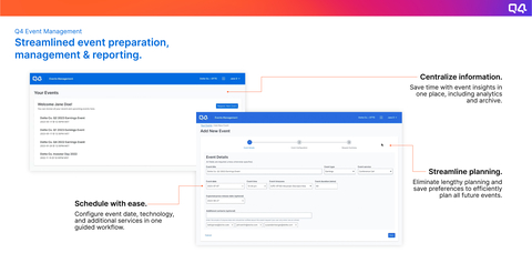 Q4 Inc. Introduces First-of-its-Kind IR Event Management App to the Q4 ...