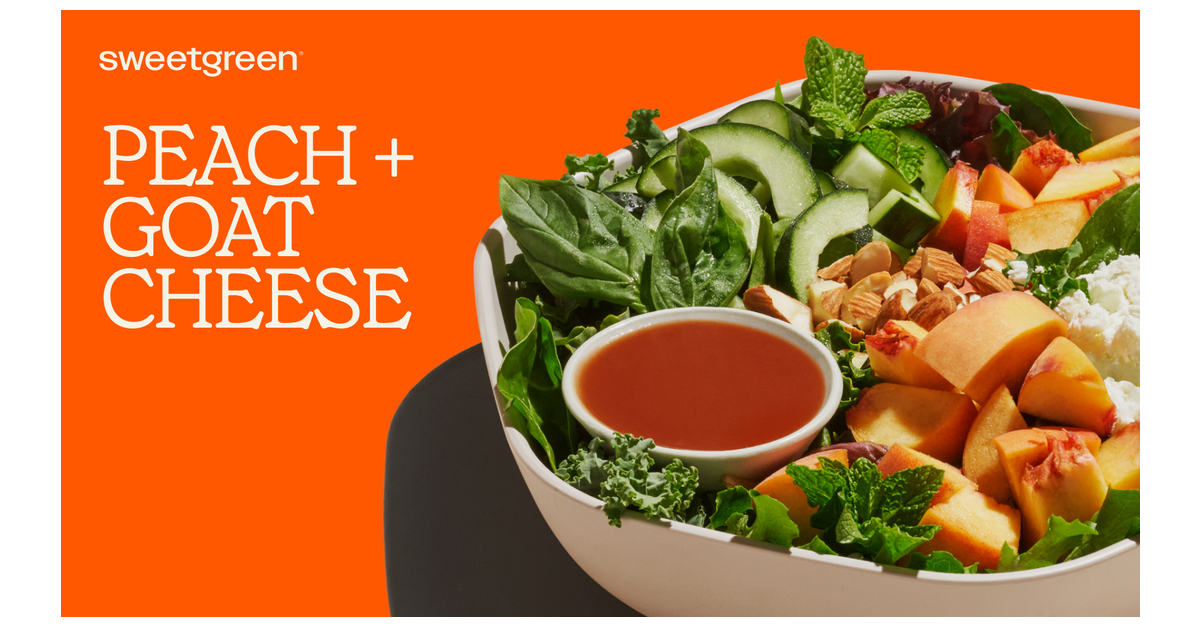 sweetgreen to Celebrate the Return of Beloved Peach + Goat Cheese With ...