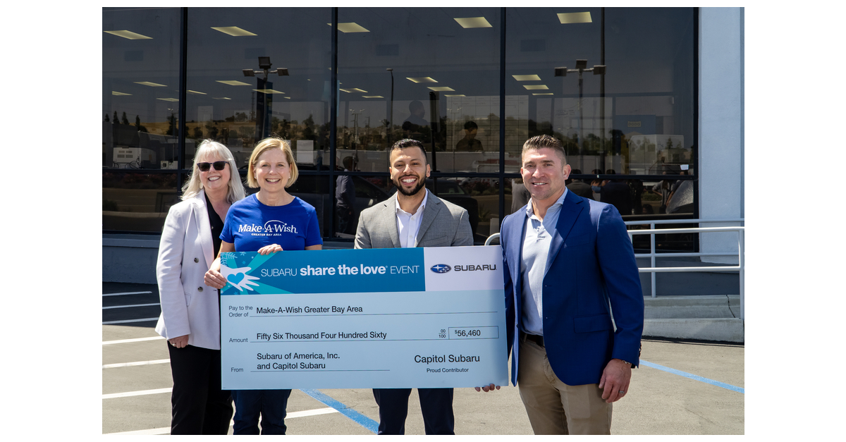 Del Grande Dealer Group’s Capitol Subaru Team Raises More Than $56,000 ...