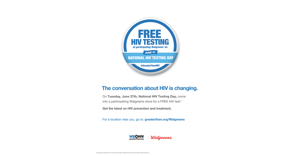 Walgreens and KFF’s Greater Than HIV Team Up with Community Partners to ...
