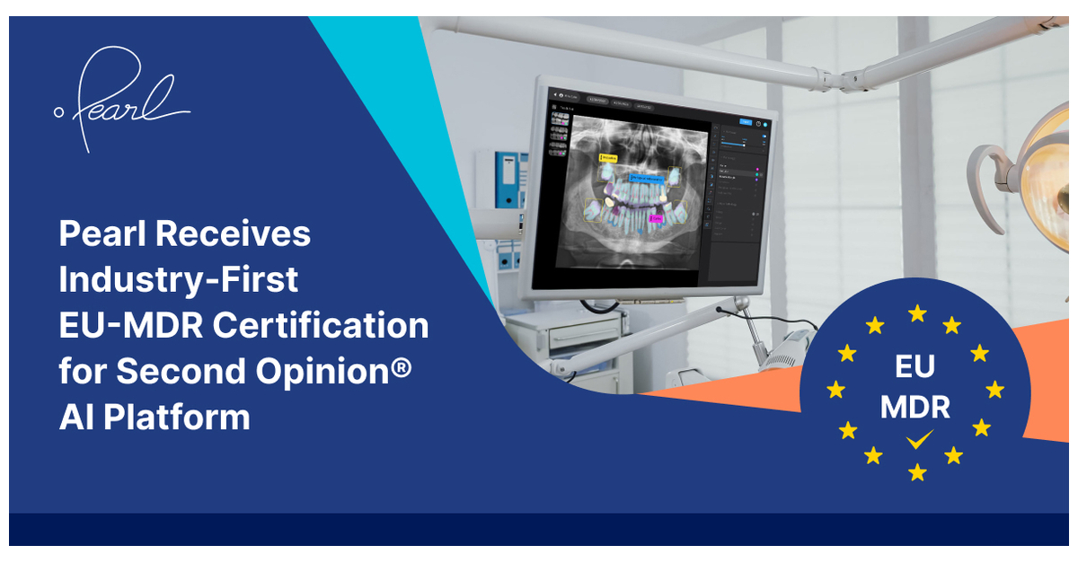 Pearl Receives Industry-First EU-MDR Certification for Second Opinion ...