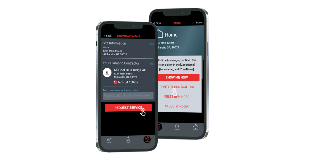 New smart feature connects HVAC contractors and homeowners within app for enhanced service ...