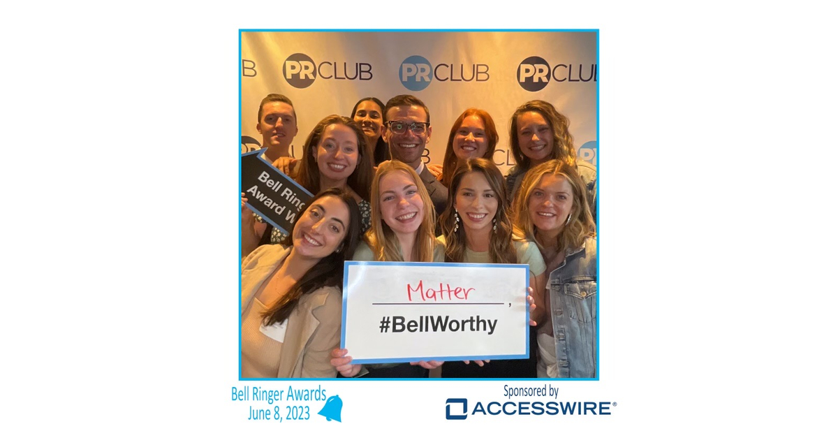 Matter Wins Four Awards at the 55th Annual Bell Ringer Awards Ceremony ...