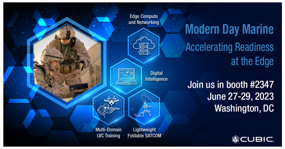 Cubic Features Tactical Edge Technology Solutions During Modern Day ...