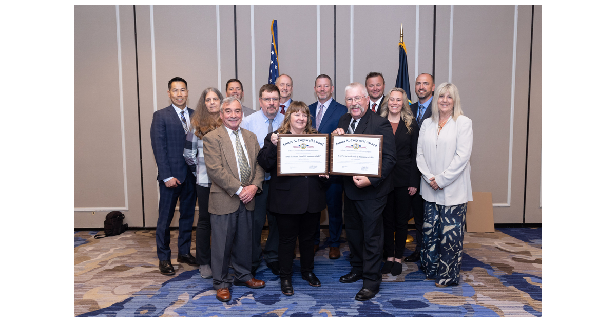 BAE Systems Awarded the 2023 Cogswell Outstanding Industrial Security Achievement Award ...
