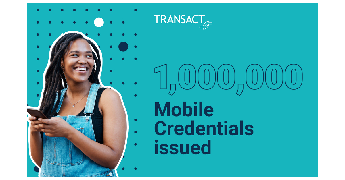 Transact Campus Secures One Million Mobile Credentials | Business Wire