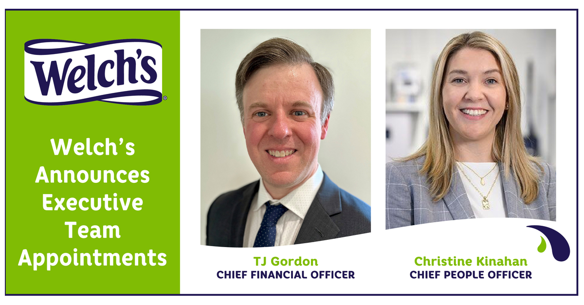 Welch's Strengthens Leadership Team with Appointments of New Chief ...