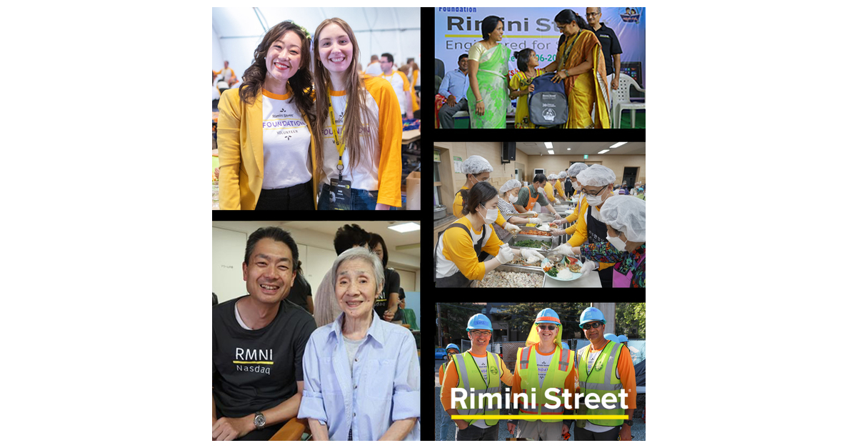 La fundación Rimini Street festeja su 500.a donación con fines ...