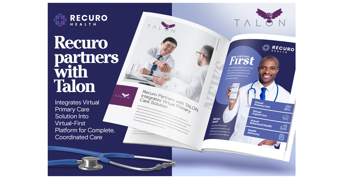 Recuro Partners with TALON, Integrates Virtual Primary Care Solution ...