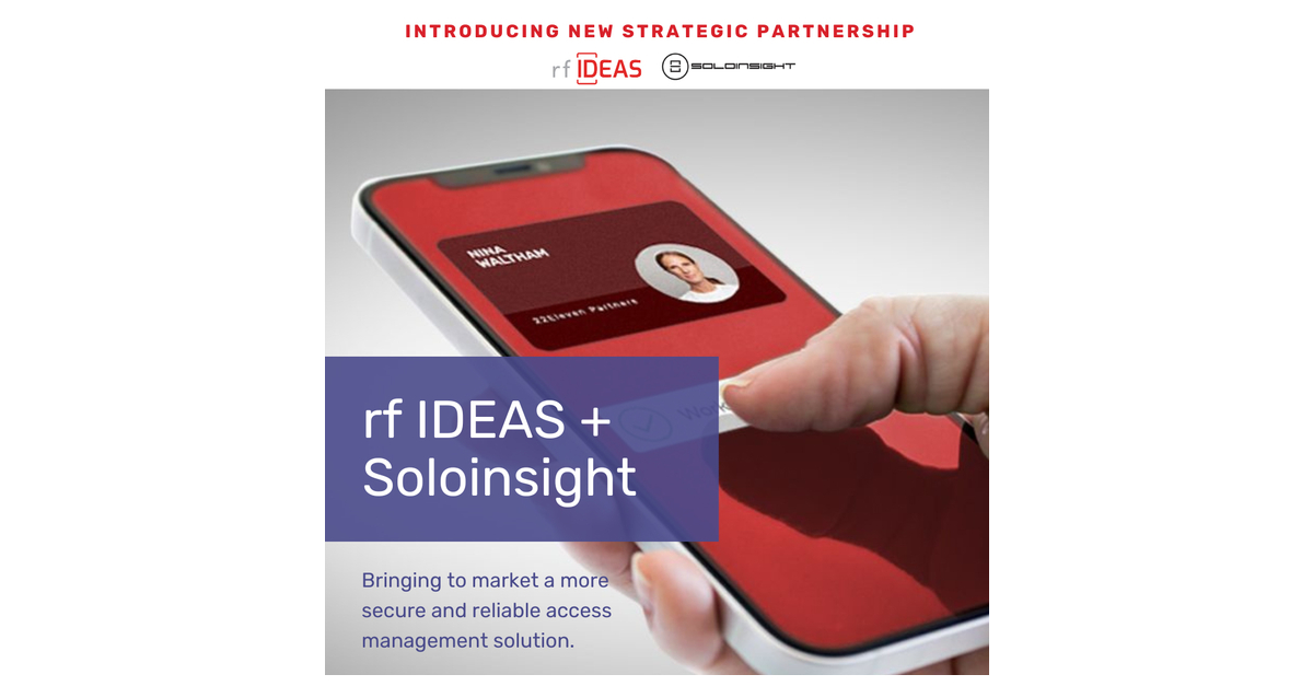 rf IDEAS, Manufacturer of Credential Readers for Authentication and Logical Access, Announces ...