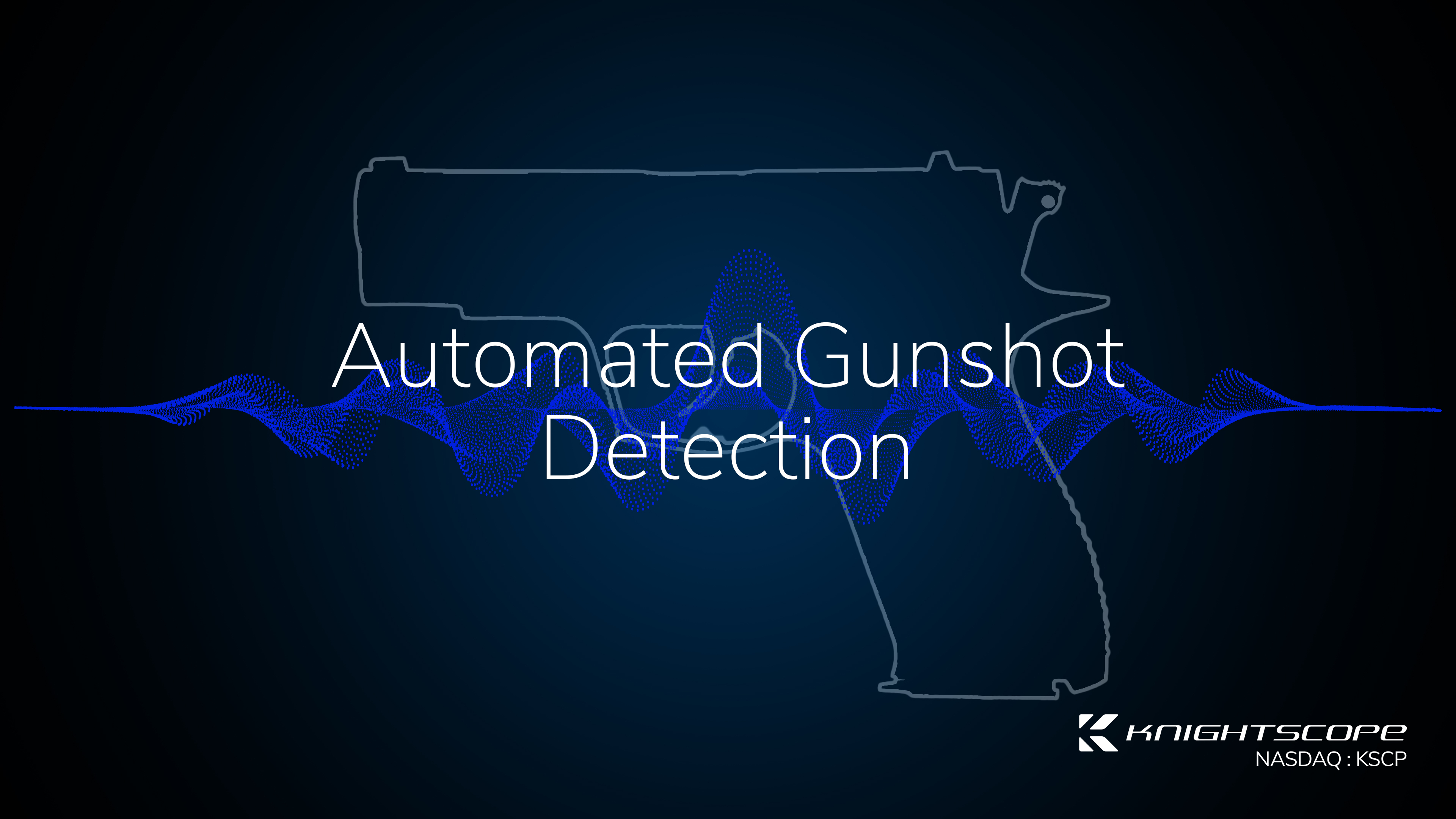 Knightscope Announces Automated Gunshot Detection
