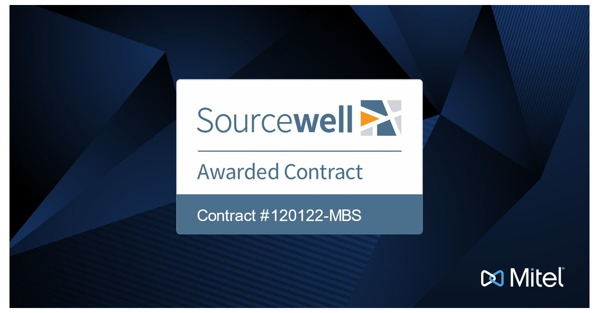 Mitel Secures Fourth Consecutive Sourcewell Contract | Business Wire