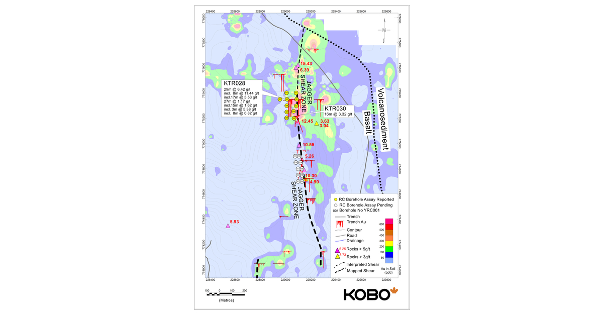 Kobo Resources Intersects Significant Gold Mineralisation at Jagger ...