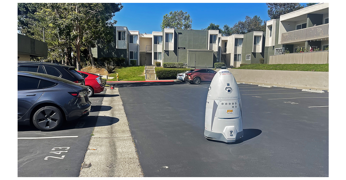 Knightscope Reseller Deploys Security Robot in San Diego Apartment ...