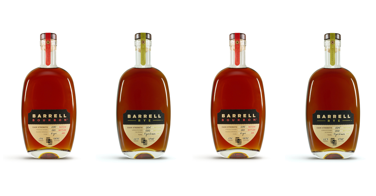 Barrell Craft Spirits® Introduces Bourbon Batch 035 and Rye Batch 004 ...