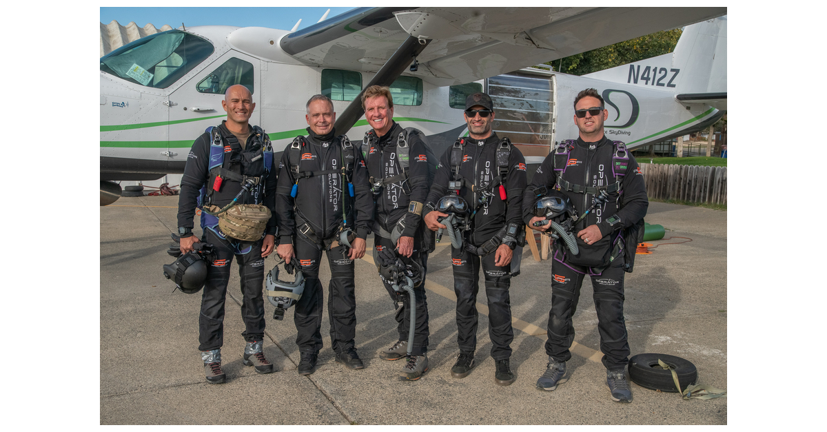 Alpha 5 Project Announces World-Record Skydive to Raise $1 Million for ...