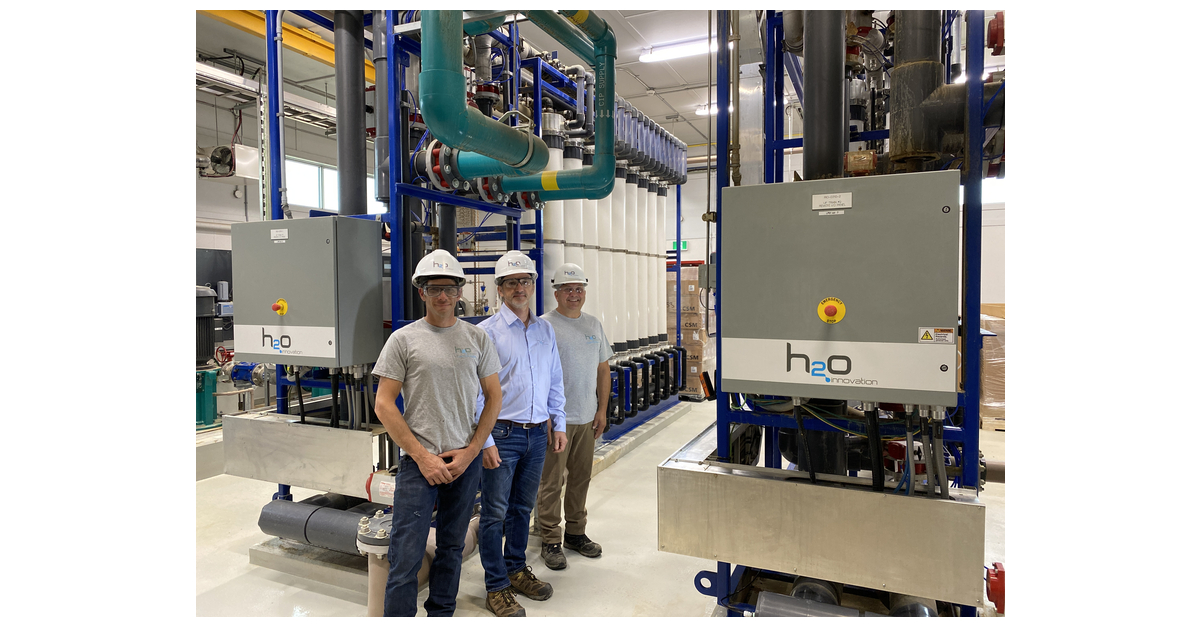 H2O Innovation Provides Emergency Drinking Water Expansion | Business Wire