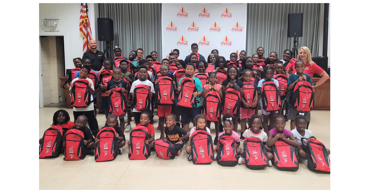 Coke Florida Equips 5,000 Students with Backpacks and School Supplies ...