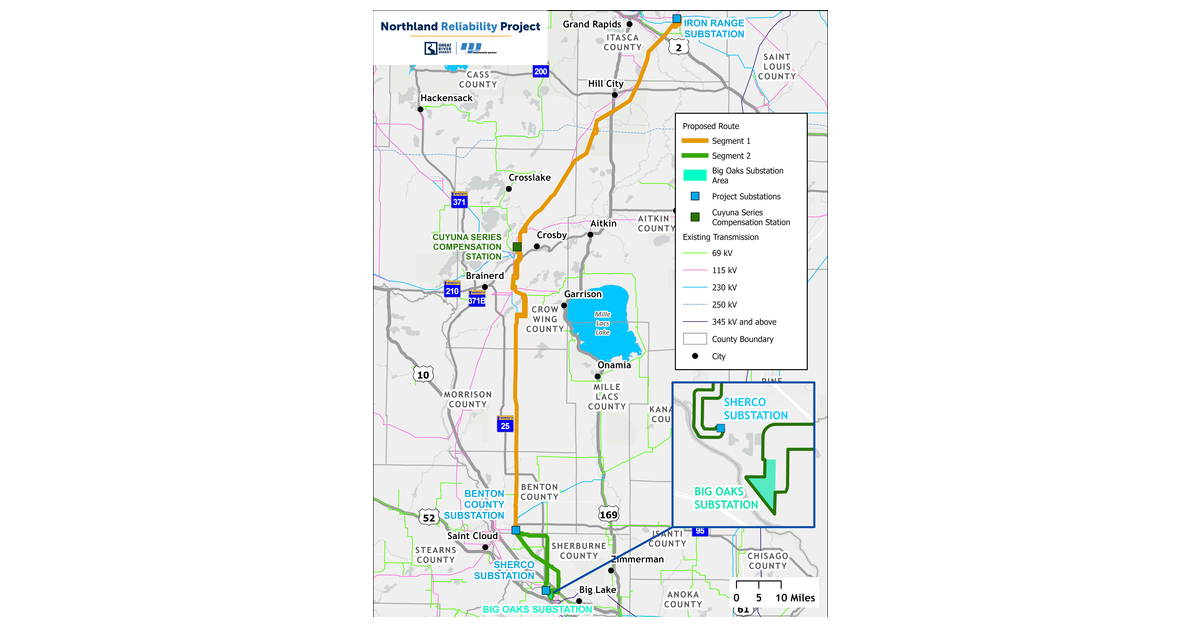 Minnesota Power, Great River Energy Advance Joint 345-kV Transmission ...