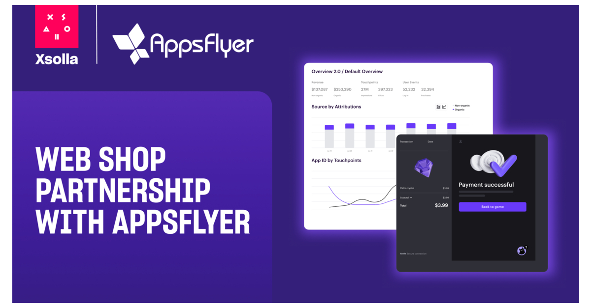 Xsolla Partners With AppsFlyer to Streamline Cross-Platform Data-Driven Insights for Game ...
