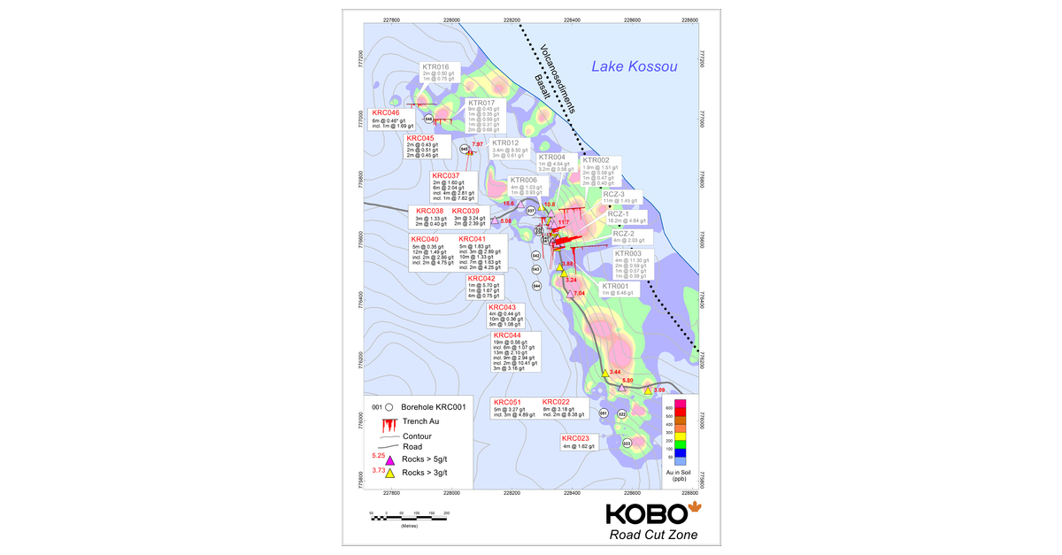 Kobo Resources Intersects Strong Gold Mineralisation over 850 Metre ...