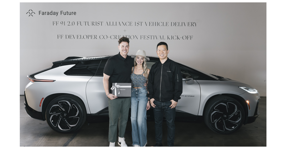 FF Officially Delivered the Very First FF 91 2.0 Futurist Alliance to its First Spire User and ...