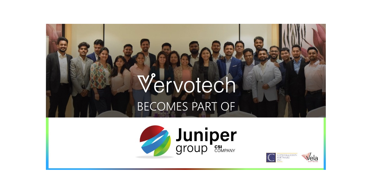 Juniper Group Acquires Vervotech, a Leading Hotel and Room Mapping Solutions Provider | Business ...
