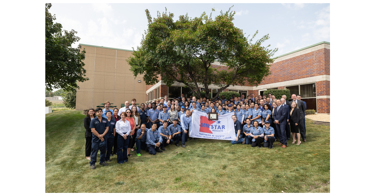 Cintas St. Paul Rental Location Certified as VPP Star Site | Business Wire