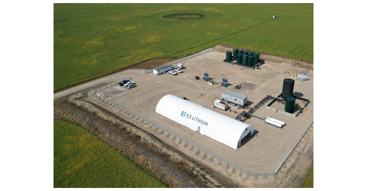 E3 Lithium Begins Operations of Alberta’s First Direct Lithium ...