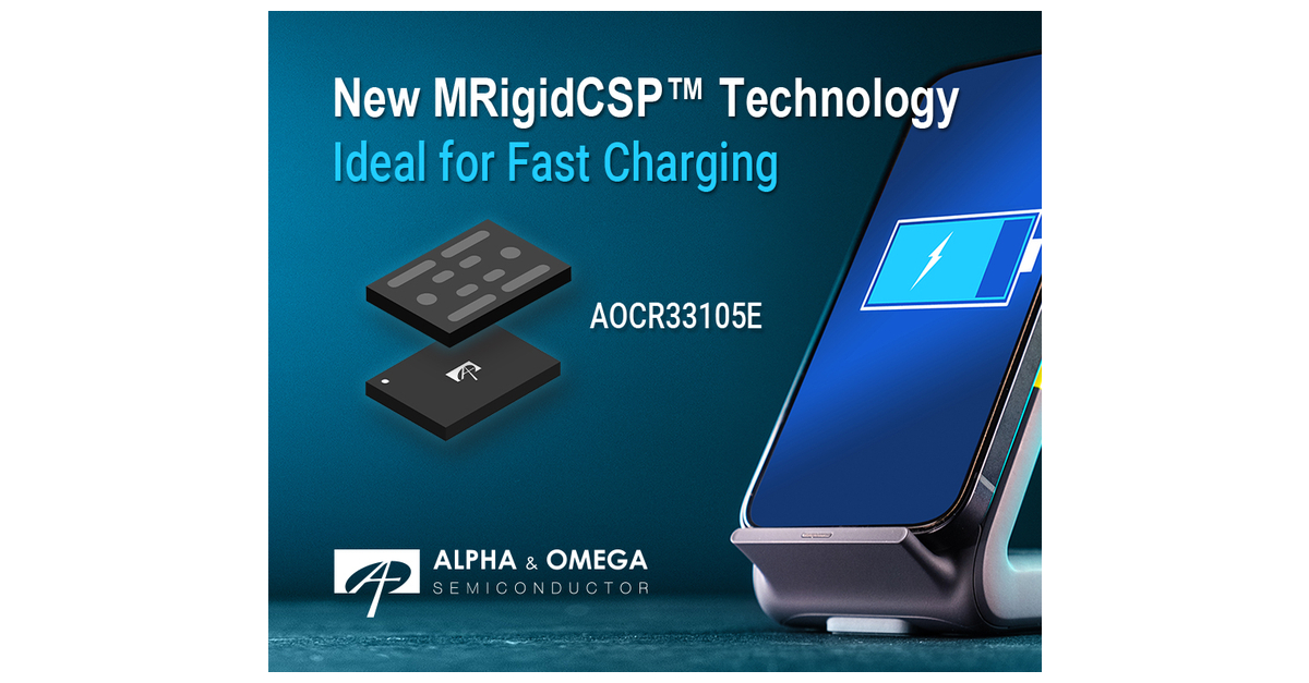 Alpha and Omega Semiconductor Introduces MRigidCSP™ Package Technology Strengthening its Battery ...