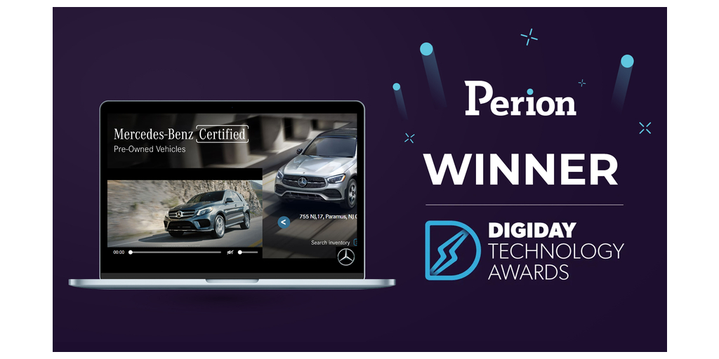 Perion’s AI-Based SORT® Wins Digiday Technology Award for Mercedes-Benz ...
