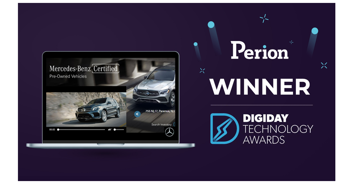 Perion’s AI-Based SORT® Wins Digiday Technology Award for Mercedes-Benz ...
