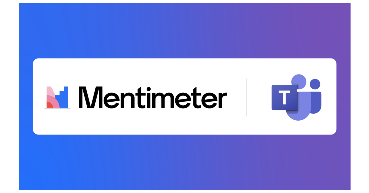 Mentimeter Now Available on Microsoft AppSource | Business Wire