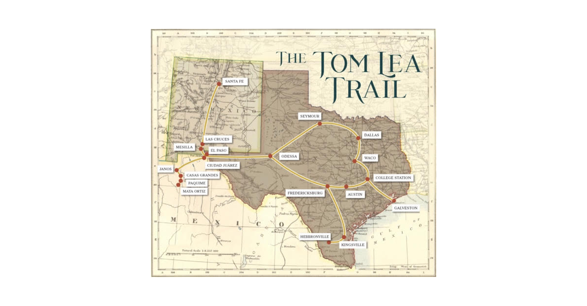 Tom Lea Trail Mobile Tour Launches as Statewide Celebration Kicks Off ...