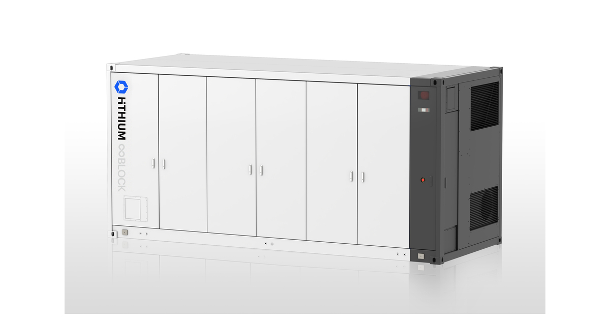 電池製造商Hithium宣布推出首款5 MWh容器 | Business Wire