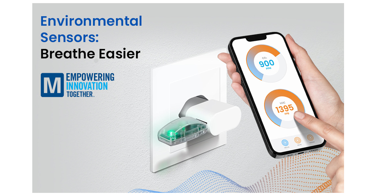 Mouser Electronics zeigt die Technologien und Anwendungen für Umweltsensoren in der neuesten ...