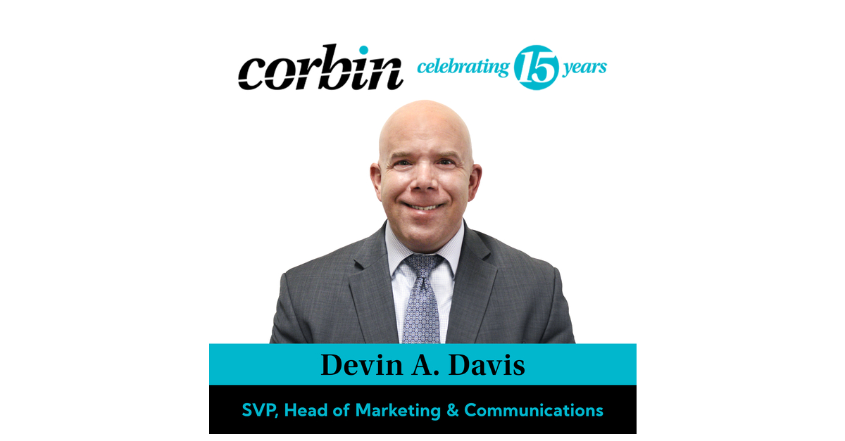 Corbin Advisors Appoints Devin Davis as Head of Marketing & Communications Aligned with Growth ...