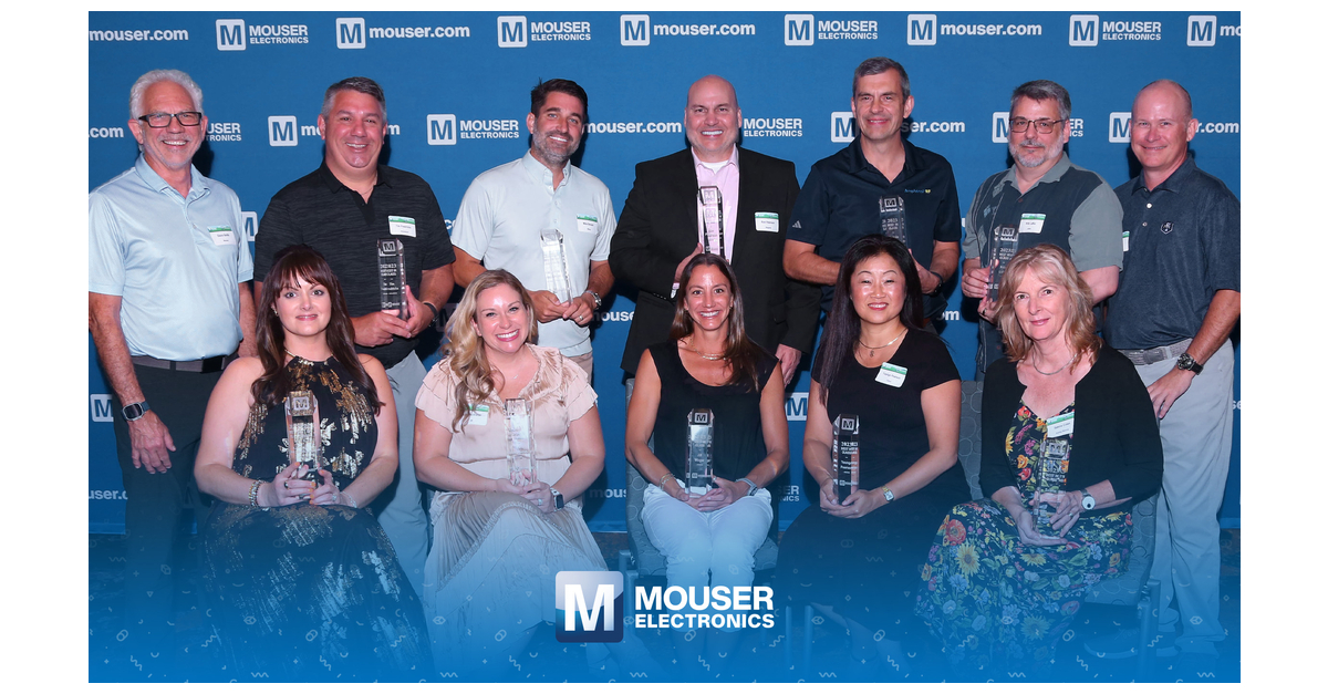Mouser Electronics Honors its 2023 Best-in-Class Award Winners ...