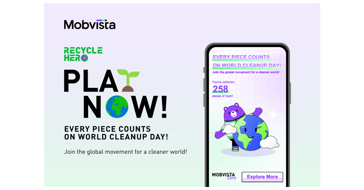 Mobvista Marks World Cleanup Day with an Interactive Mobile Ad Campaign ...