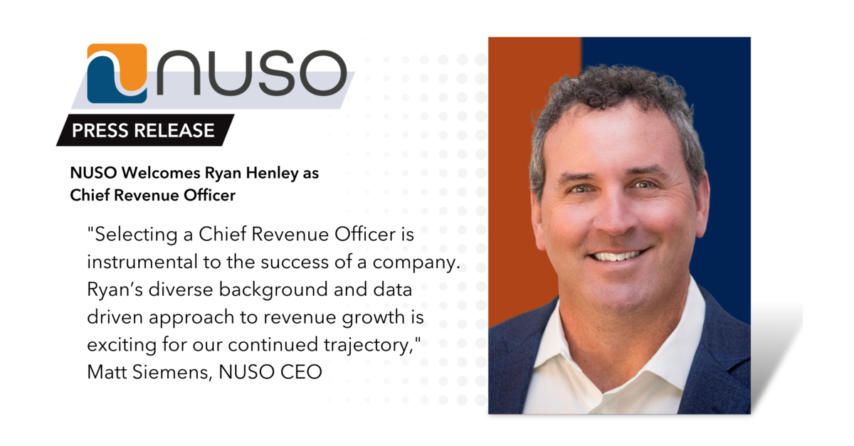 NUSO Welcomes Ryan Henley as Chief Revenue Officer | Business Wire