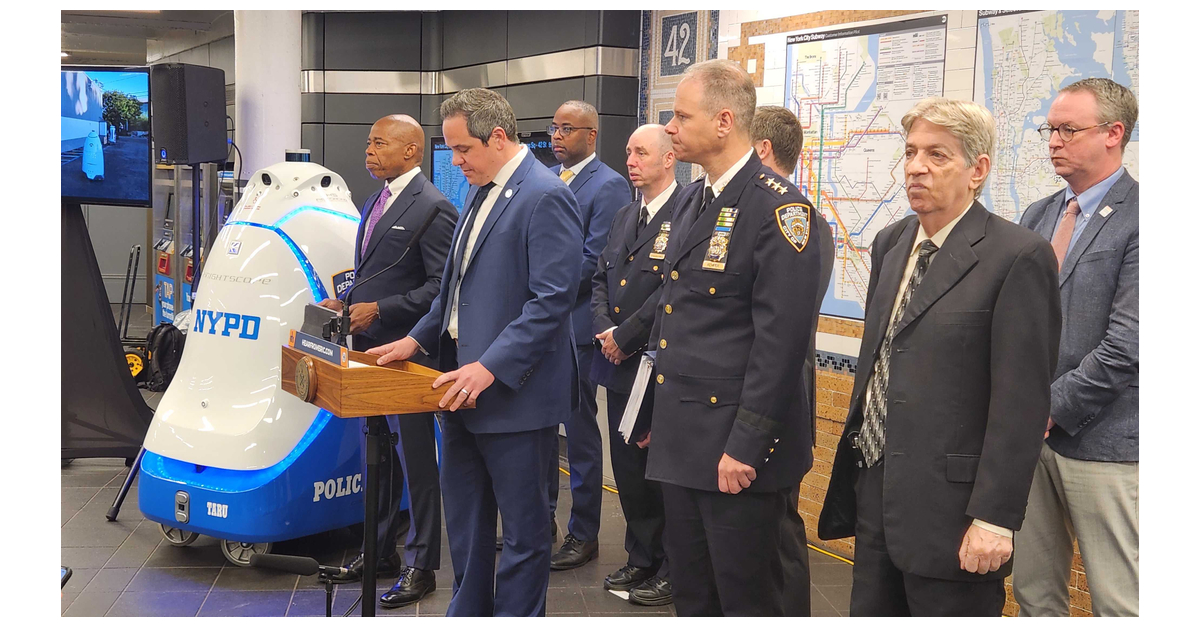 NYPD Launches Knightscope Security Robot Service in Manhattan Subway | Business Wire
