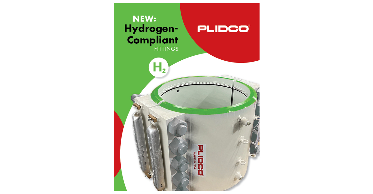 PLIDCO Launches New Line of Hydrogen-Compatible Fittings | Business Wire