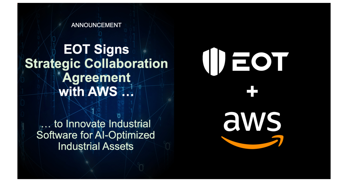 EOT Signs Strategic Collaboration Agreement with AWS to Innovate ...