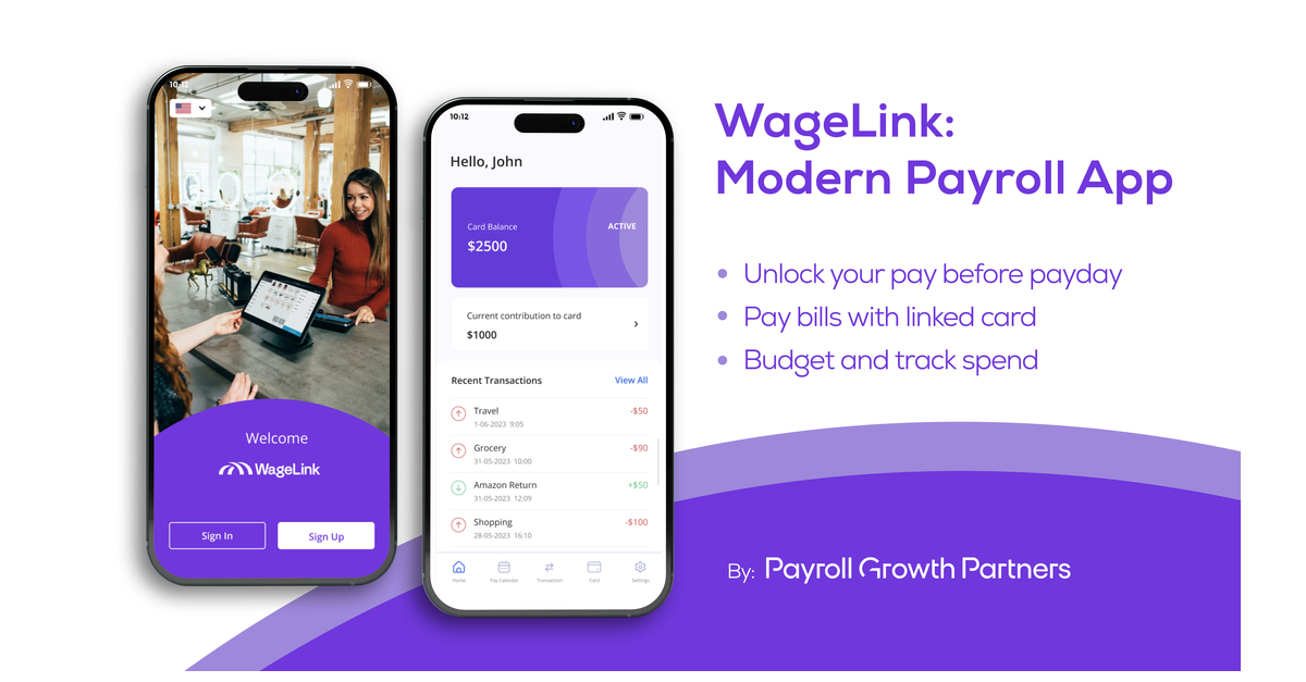 WageLink: New Payroll App for the Digital Workforce | Business Wire