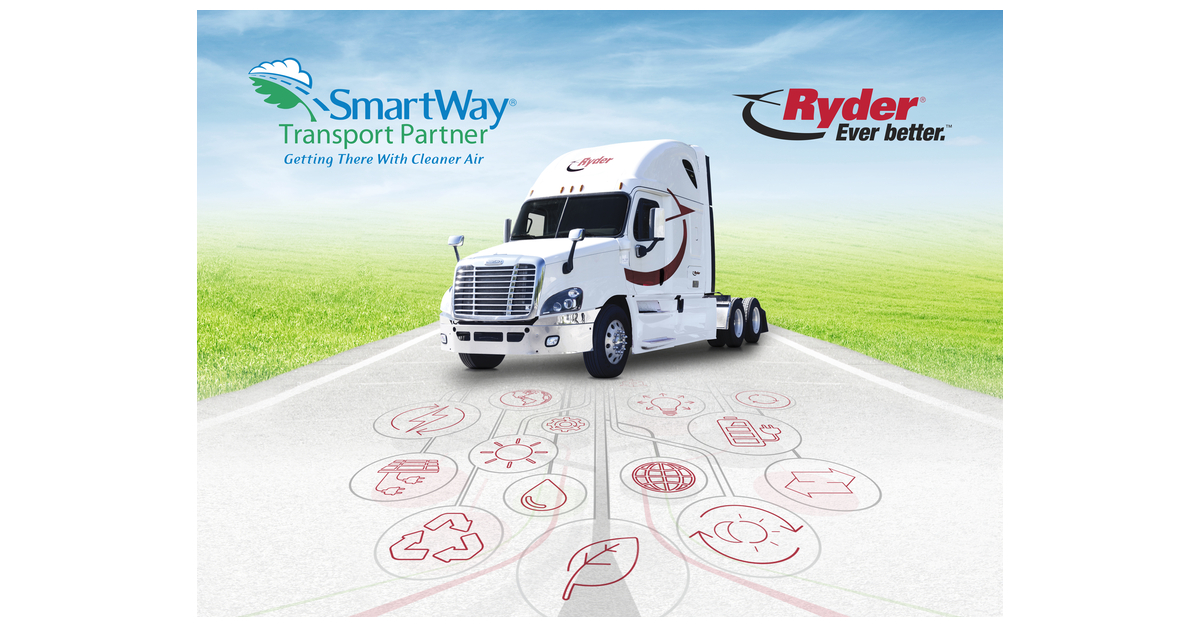Ryder Recognized for Leadership in Environmental Performance by U.S ...